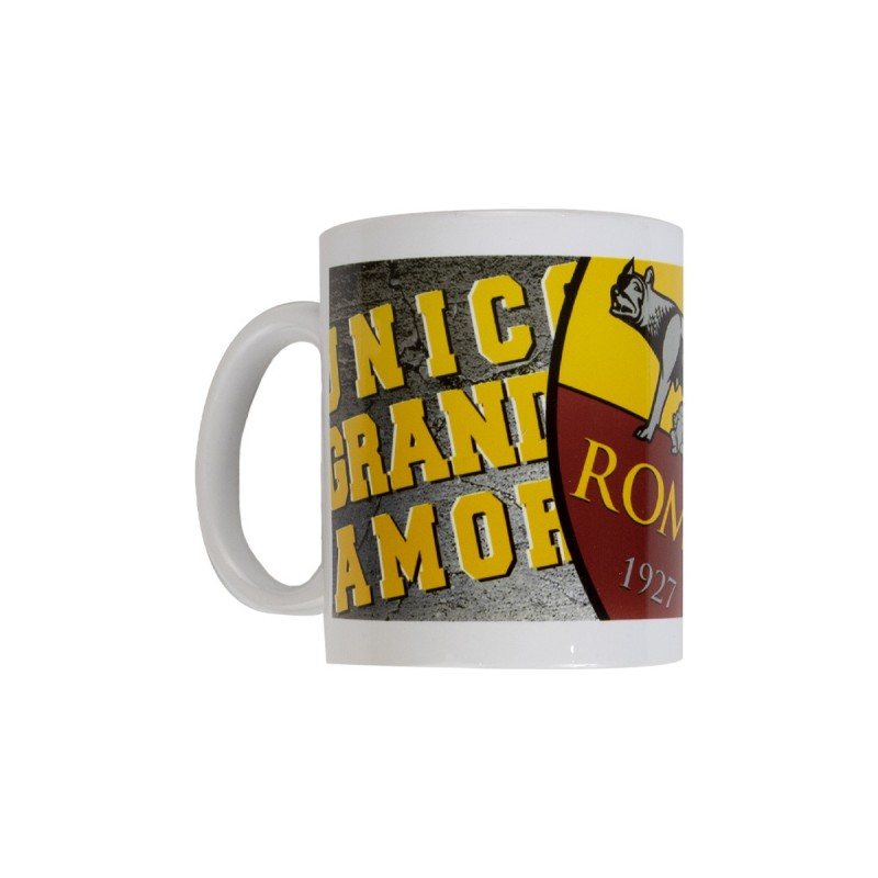 MUG UNICO GRANDE AMORE LOGO AS ROMA