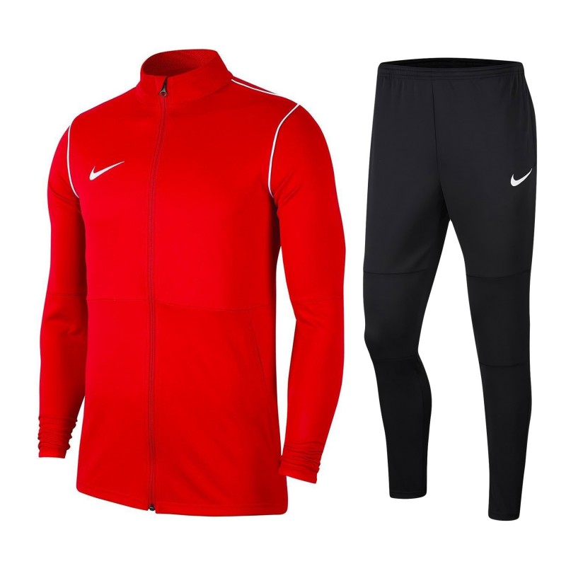 Tuta rossa Nike park full zip