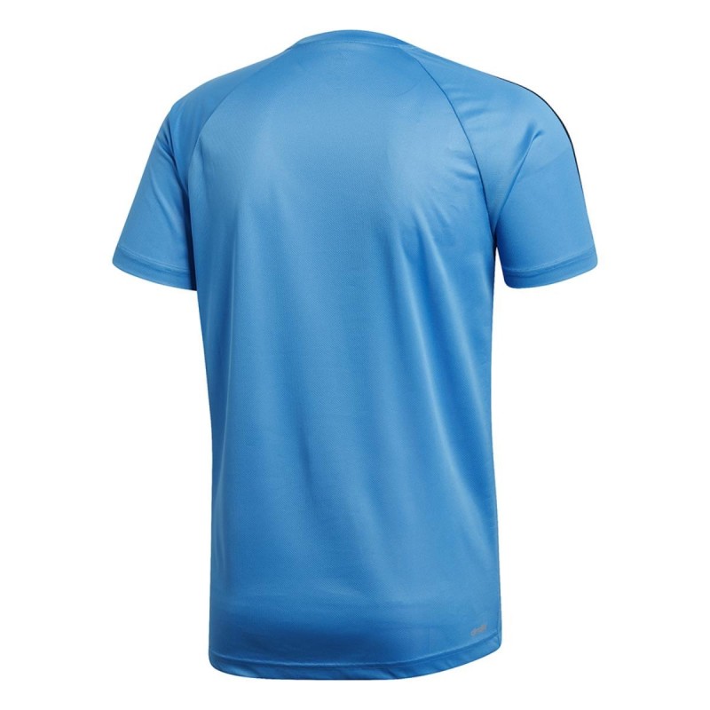 ADIDAS D2M BLUE 3D T SHIRT