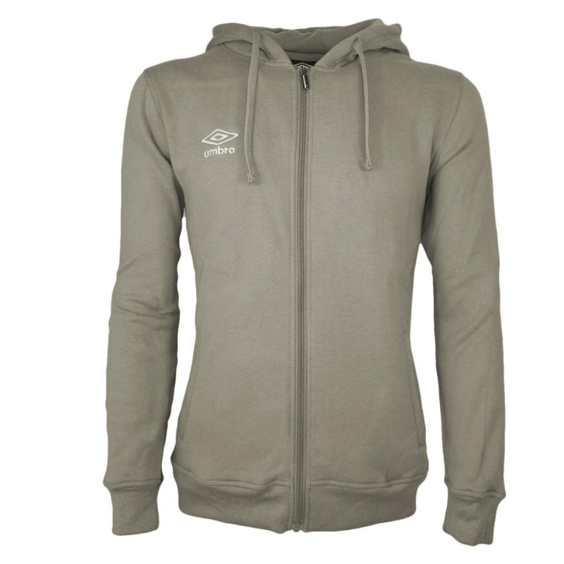 FELPA SPORT FULL ZIP GRIGIA UMBRO