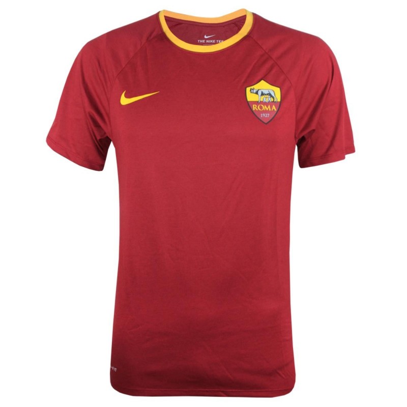 AS ROMA T-SHIRT TEE ROSSA