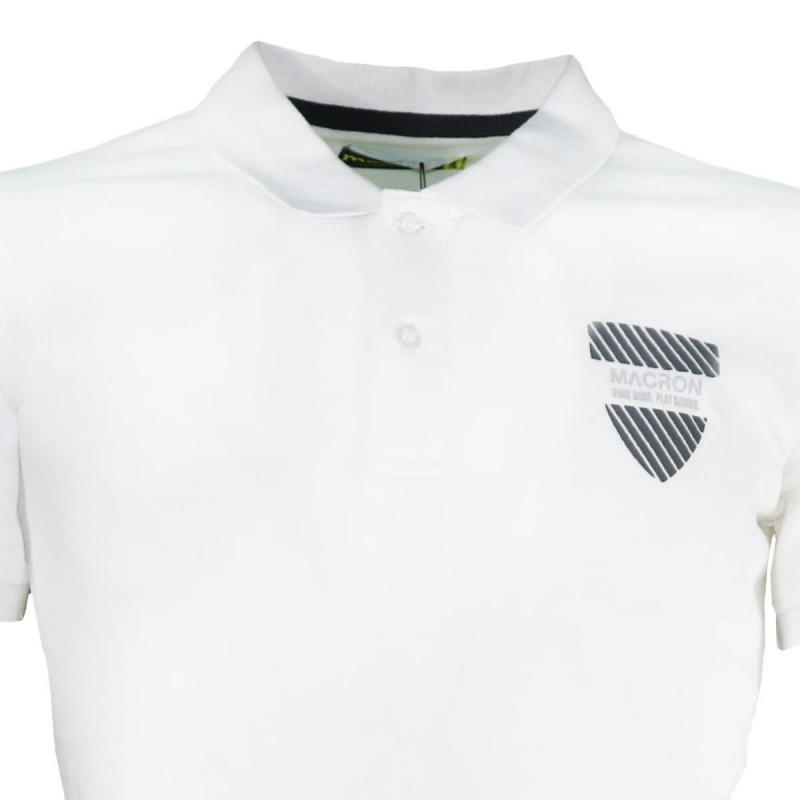 POLO SPORT BIANCA MACRON