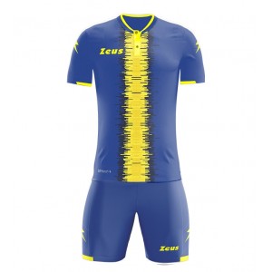 KIT CALCIO ZEUS PERSEO ROYAL GIALLO
