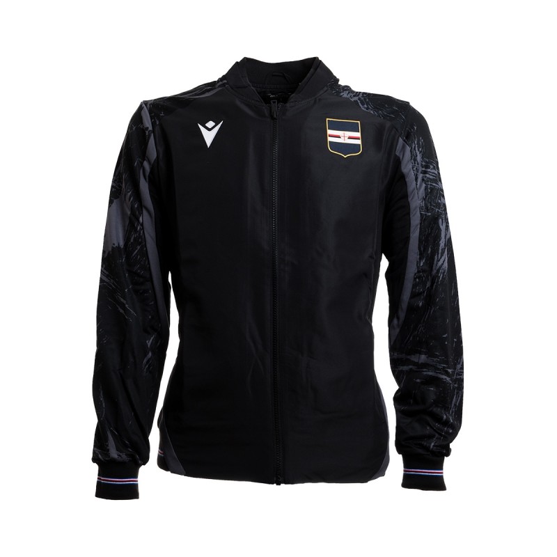 TUTA NERA SAMPDORIA MICROFIBRA 2021/2022 BAMBINO